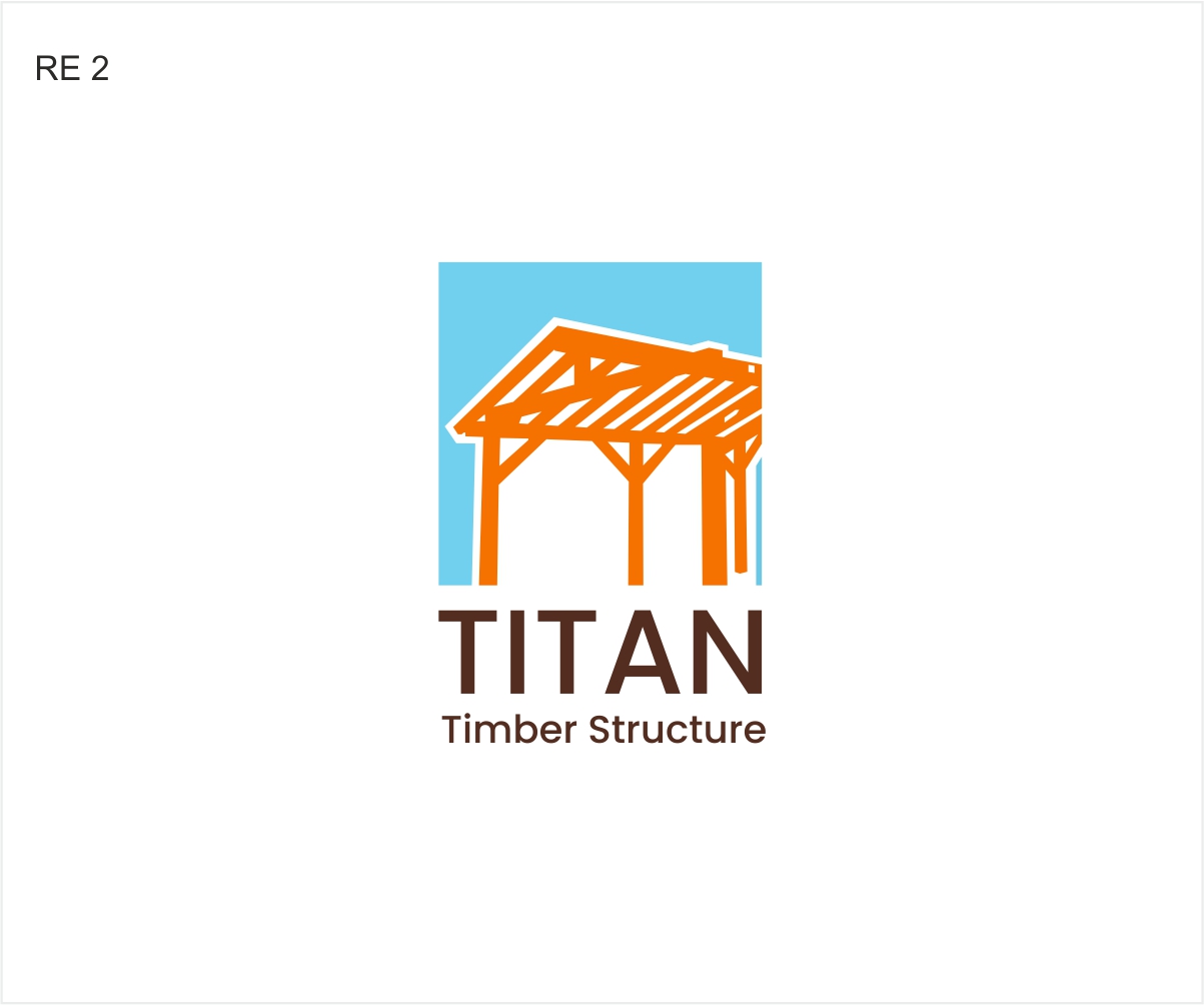 Masculine, Bold, Construction/ woodworking Logo Design for Titan Timber ...
