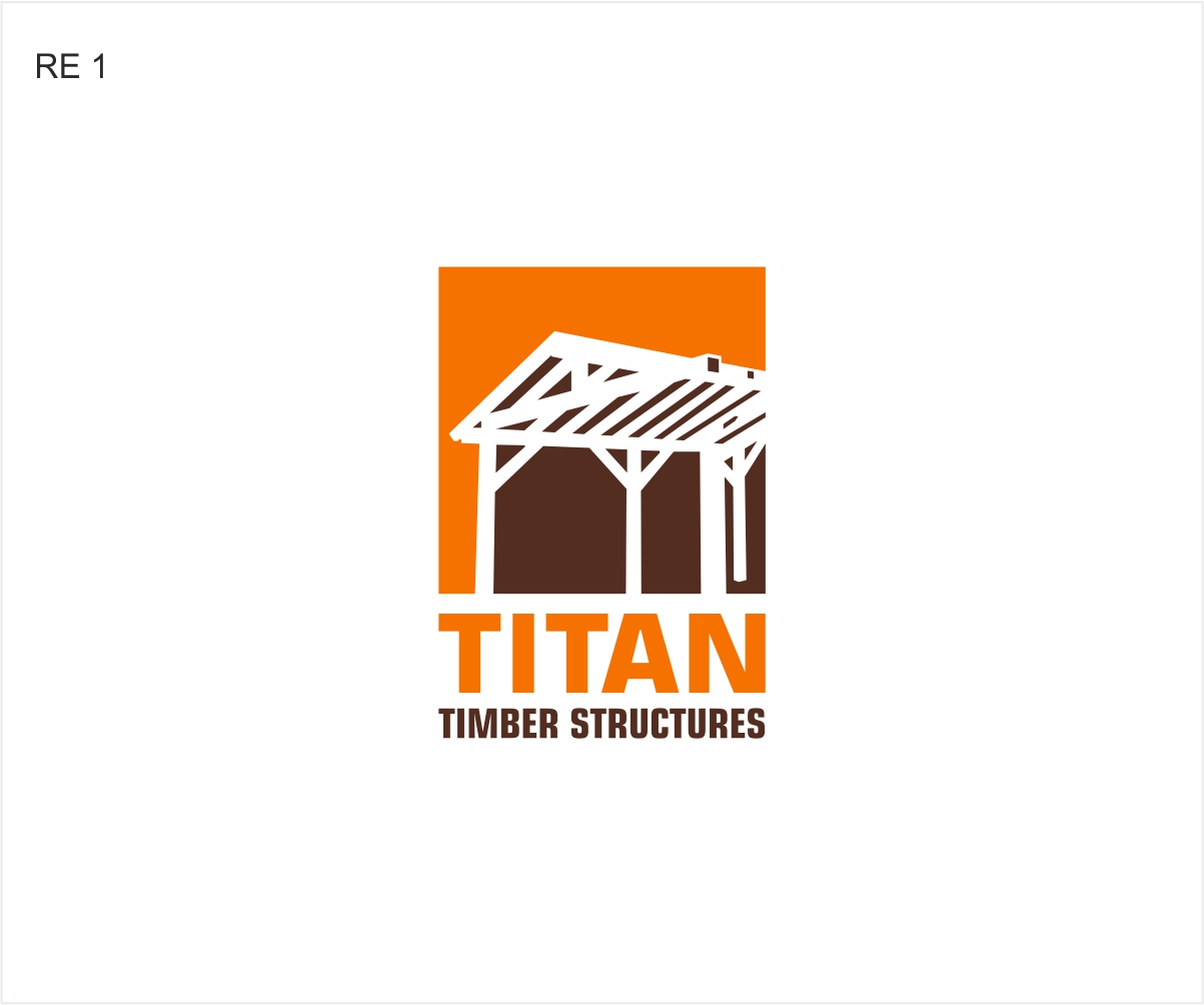 Masculine, Bold, Construction/ woodworking Logo Design for Titan Timber ...