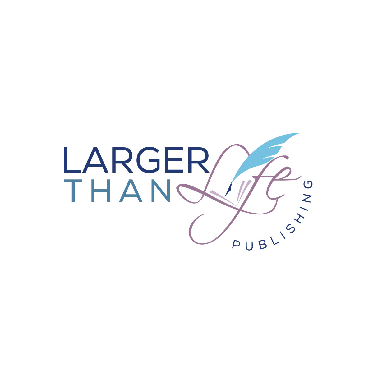 Logo Design for Larger Than Life Publishing by DesignFriday | Design ...