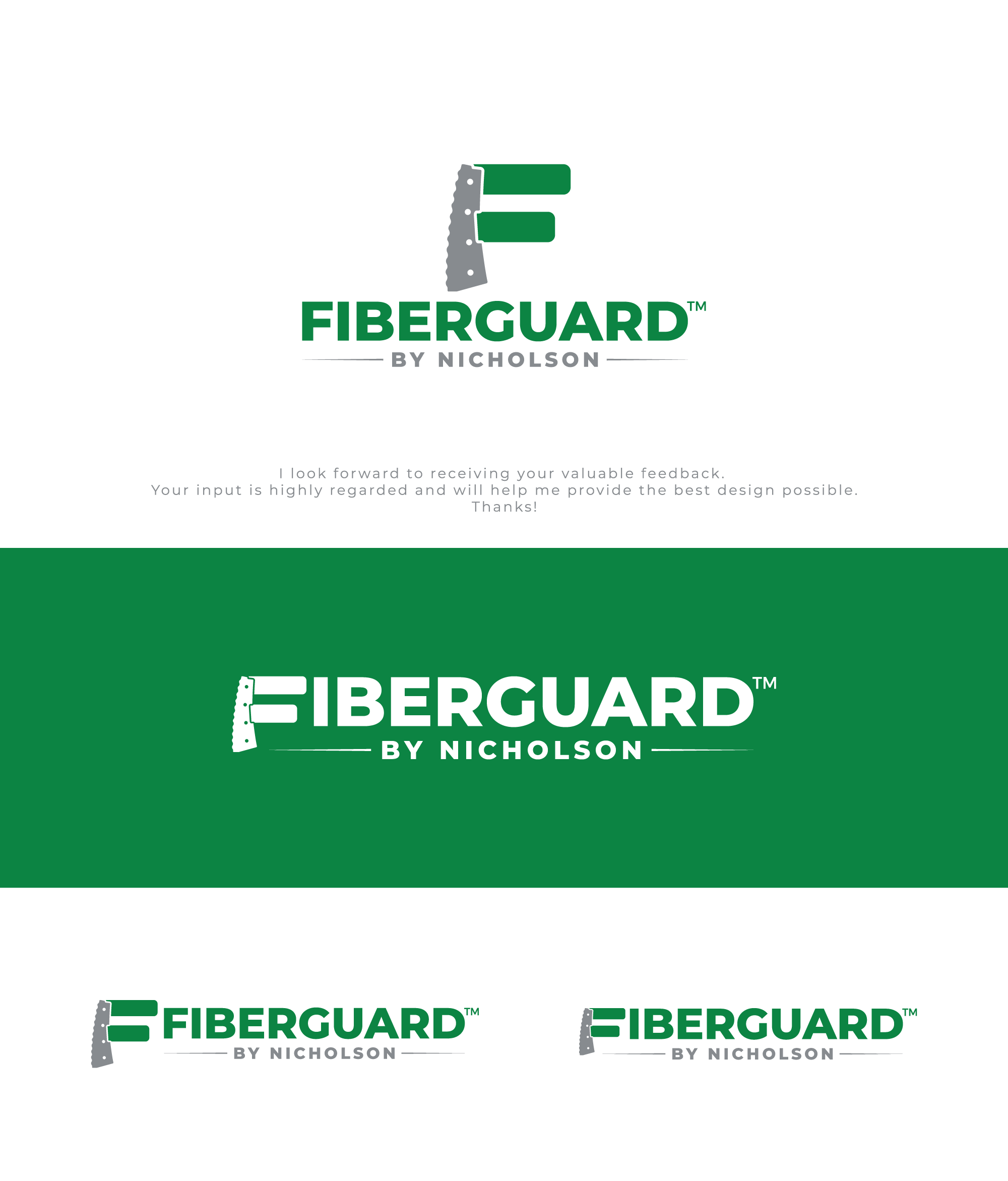 Logo Design for "Fiberguard", or "Fiberguard by Nicholson" by Ellene ...
