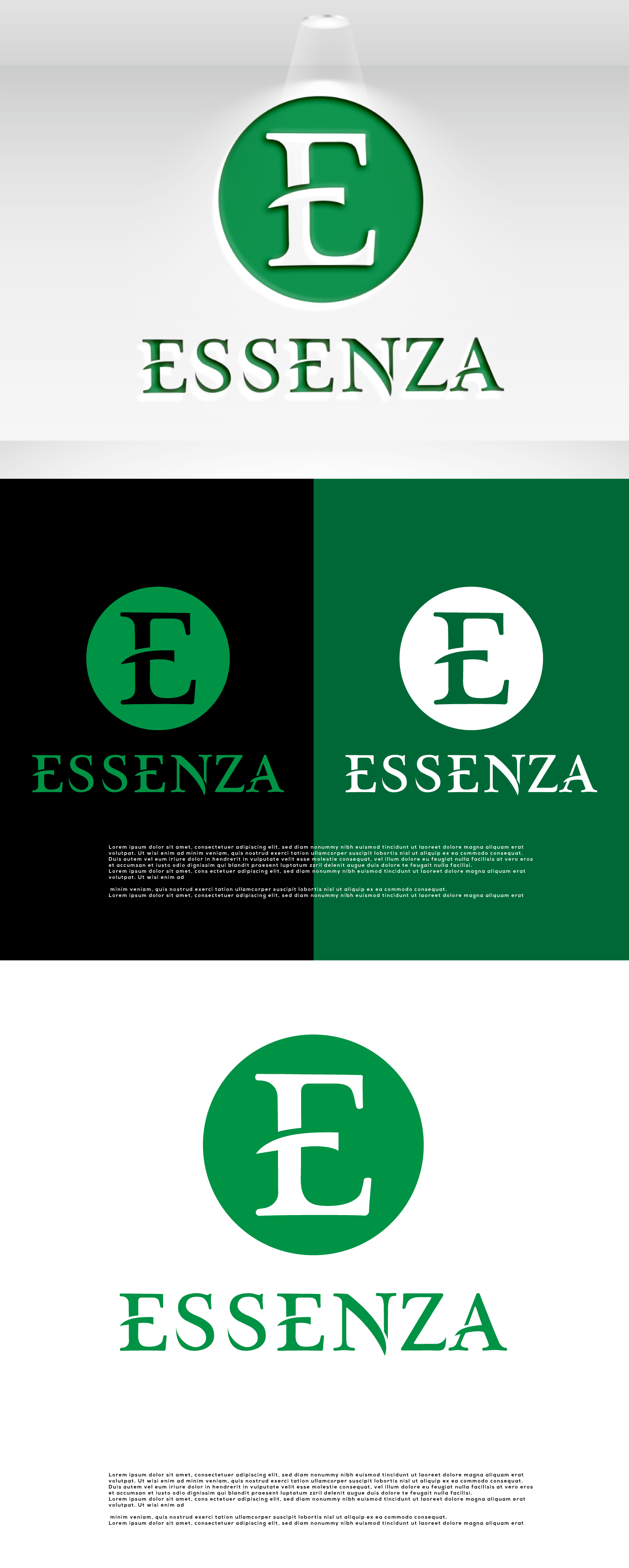 Logo Design for Essenza by 100%design | Design #31714741