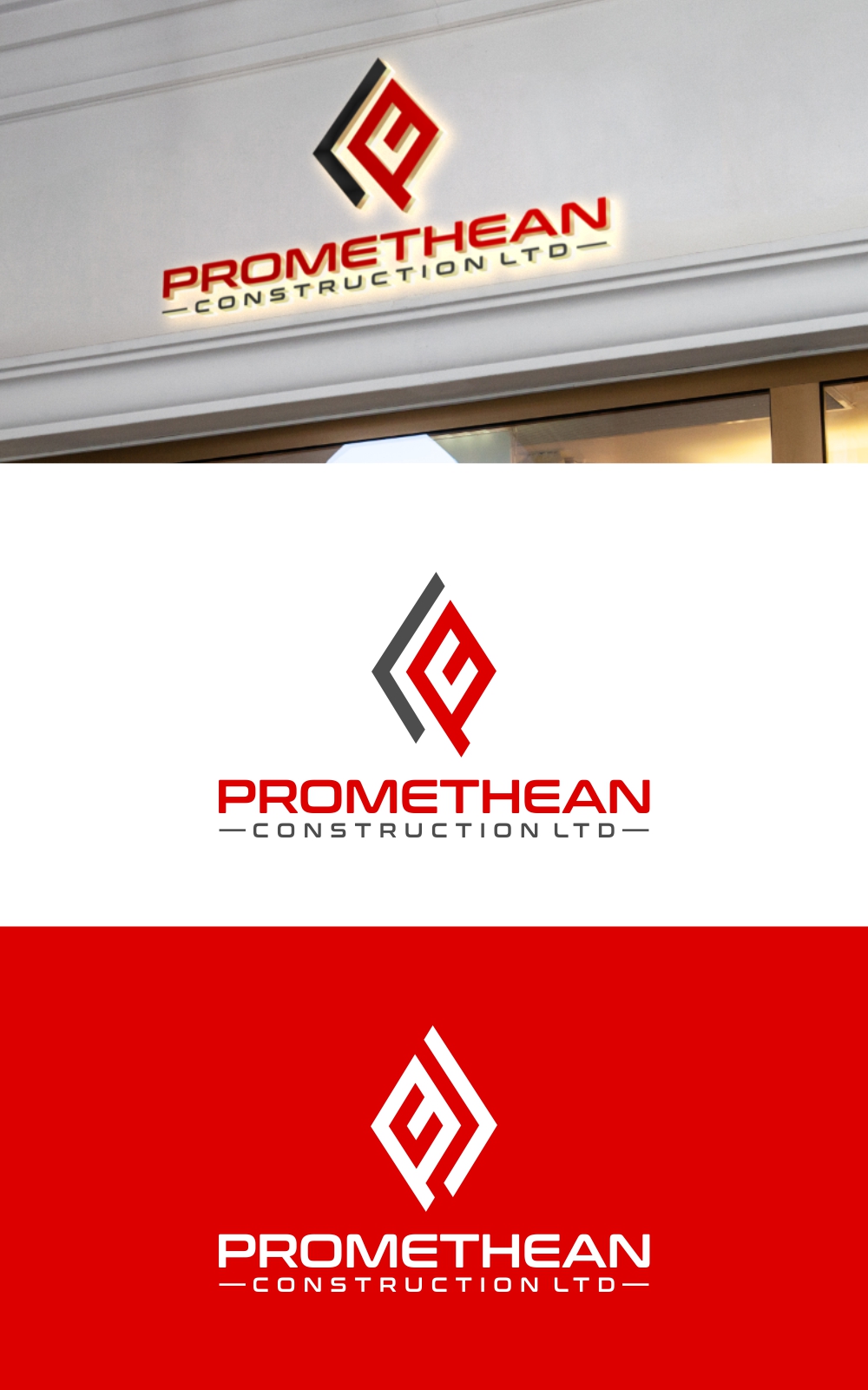 Elegant, Playful, Construction Logo Design for PCL Promethean ...