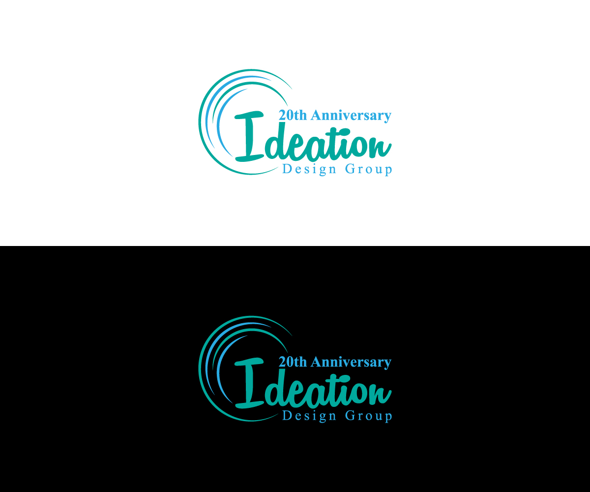 Logo Design for 20th Anniversary Ideation Design Group by Mateo.1 ...