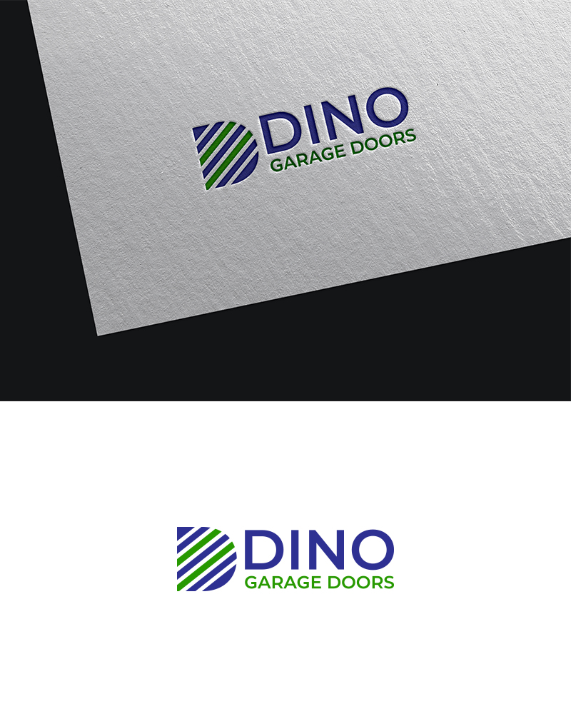 Logo Design for Dino Garage Doors by Riya.Designs | Design #31731403