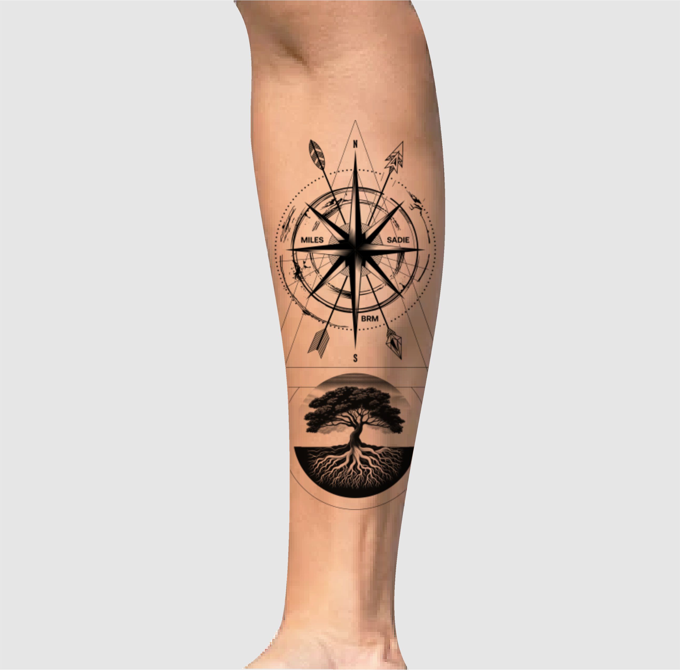 Conservative, Masculine Tattoo Design for a Company by erikdesign ...