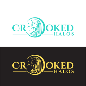 Crooked Halos logo, launch feel of a new specialty boutique brand that ...