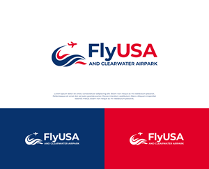 FlyUSA Clearwater Airpark KCLW | 73 Logo Designs for FlyUSA and ...
