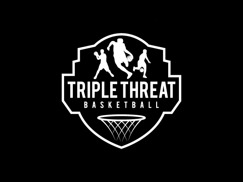 Logo Design for Triple Threat Basketball by AFSAN | Design #31768733