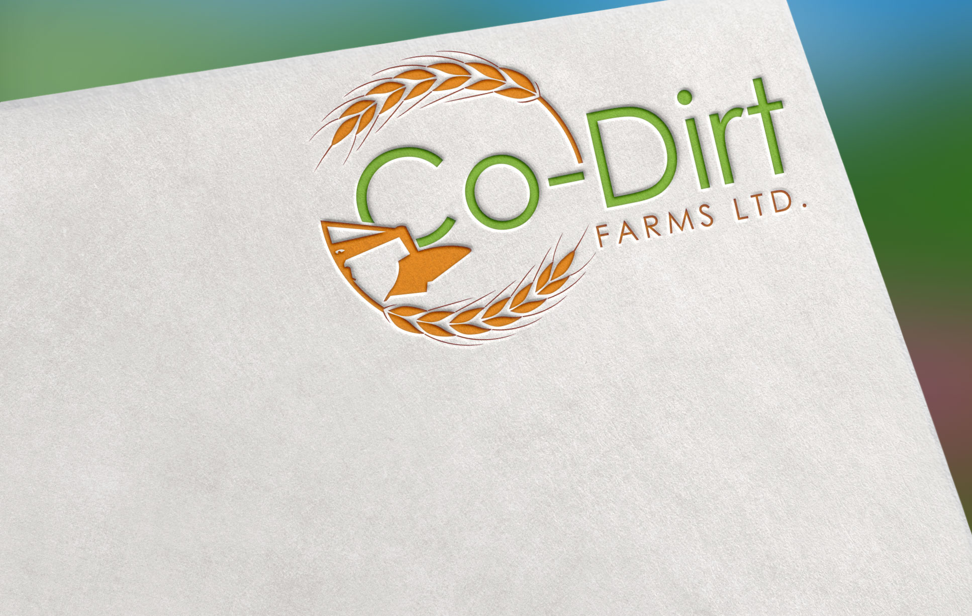 Logo Design for Co-Dirt Farms Ltd by Mateo.1 | Design #31756879