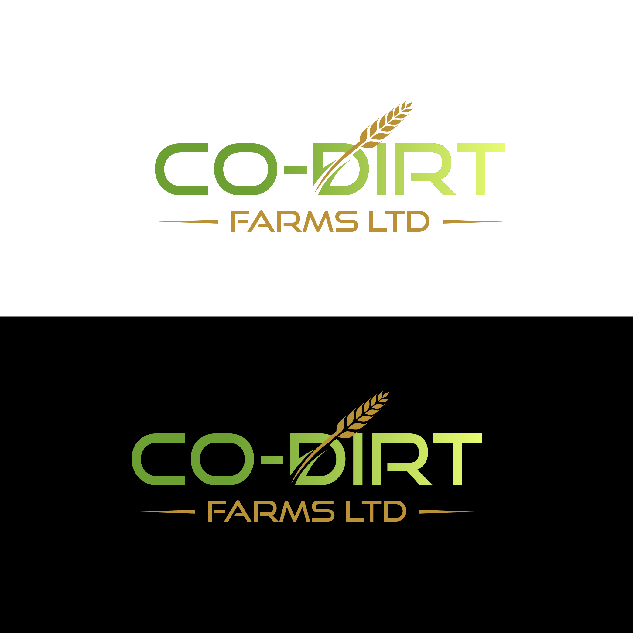 Logo Design for Co-Dirt Farms Ltd by Innovative Graphix | Design #31758037