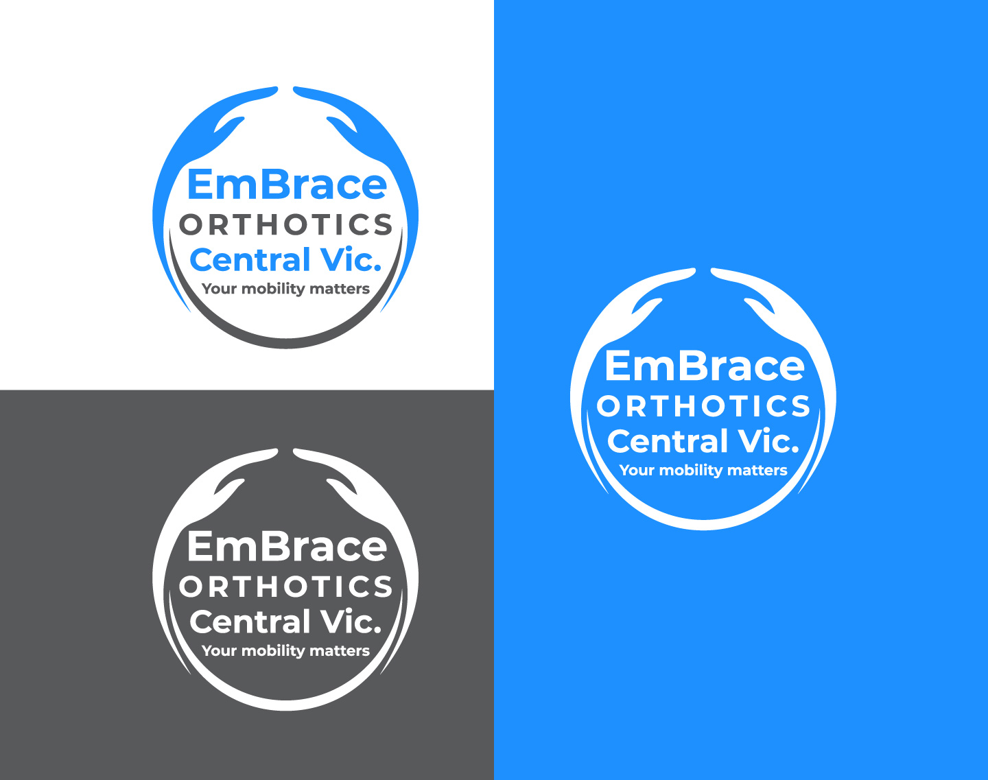 Elegant, Playful, Orthotics Logo Design for EmBrace Orthotics - Central ...