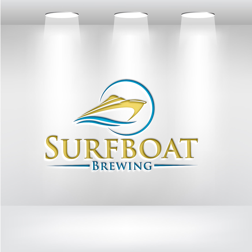 Logo Design for Surfboat Brewing by leo00 | Design #31807076