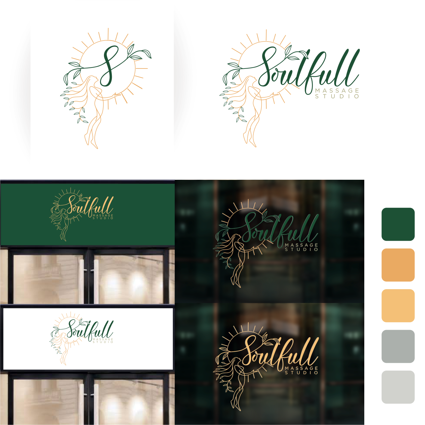 Personable, Feminine, Massage Therapy and Bodywork Logo Design for ...