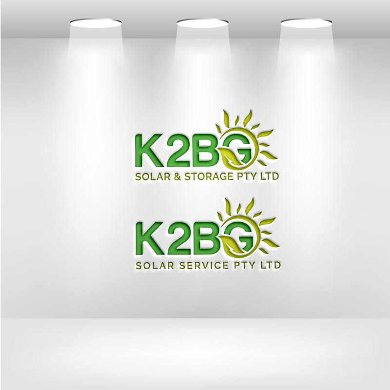 Playful, Bold, Solar energy Logo Design for 'K2BG Solar & Storage PTY ...