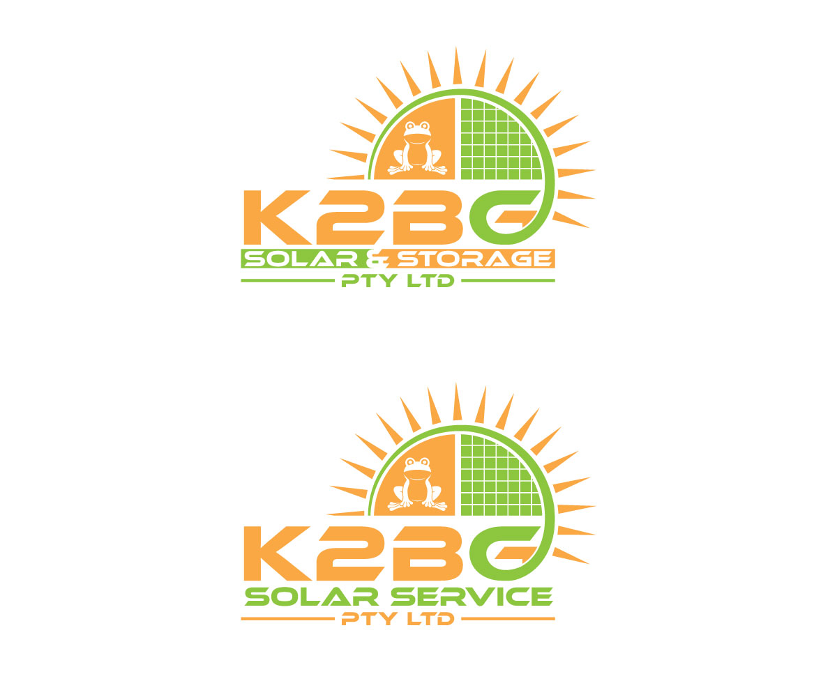 Playful, Bold, Solar energy Logo Design for 'K2BG Solar & Storage PTY ...