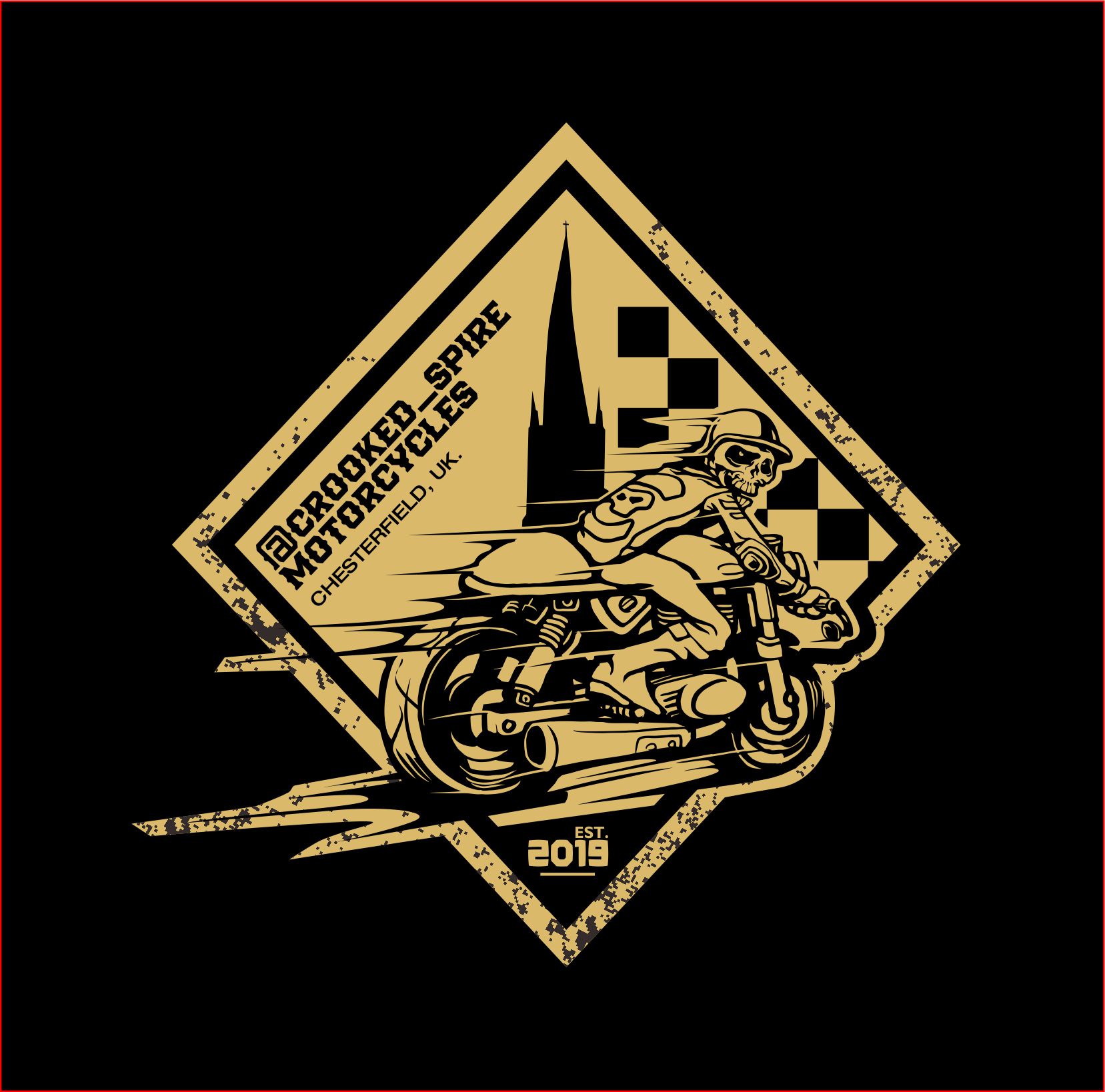 Bold, Serious, Motorcycle Industry T-shirt Design for a Company by ujo ...