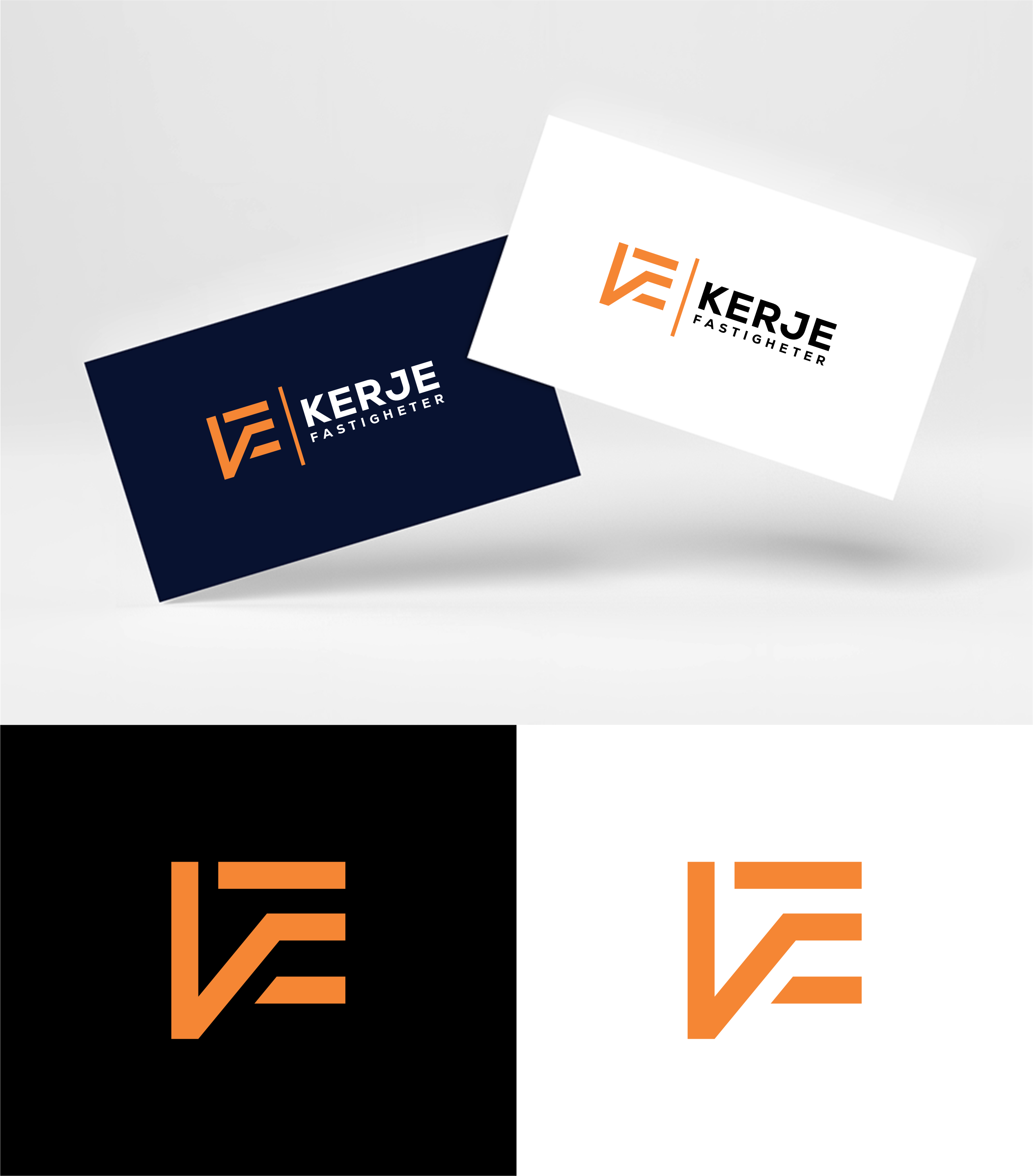 Elegant, Playful Logo Design for Kerje Fastigheter by adeva | Design ...