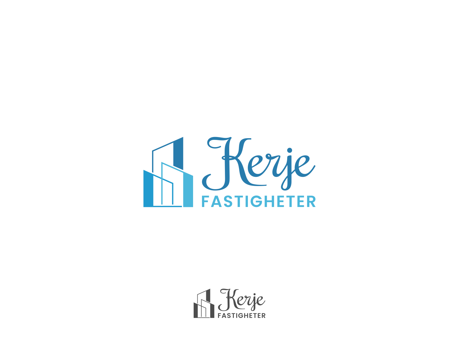 Elegant, Playful Logo Design for Kerje Fastigheter by Zulax™ | Design ...