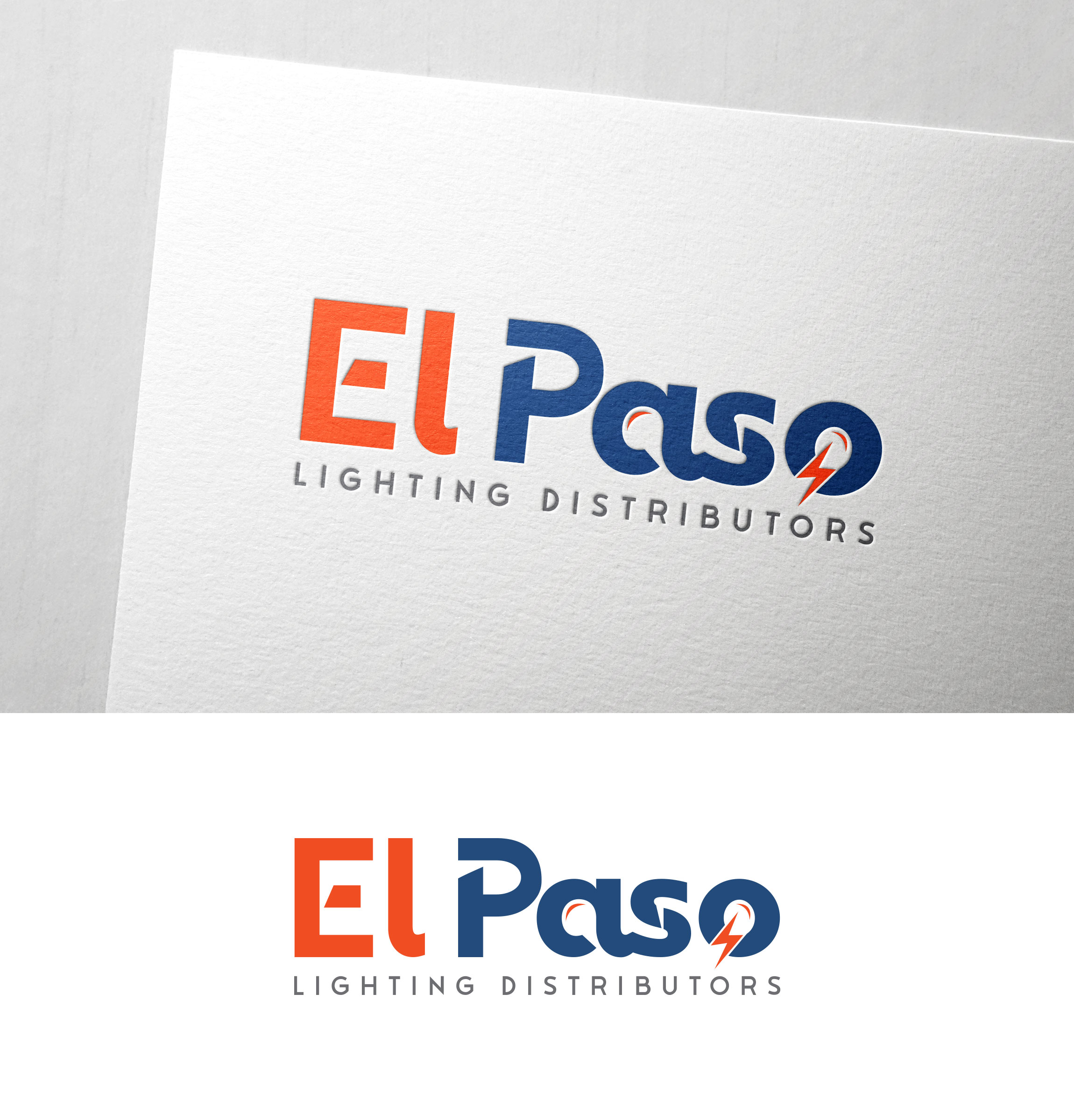 Professional, Modern, Electrical Logo Design for El Paso Lighting ...