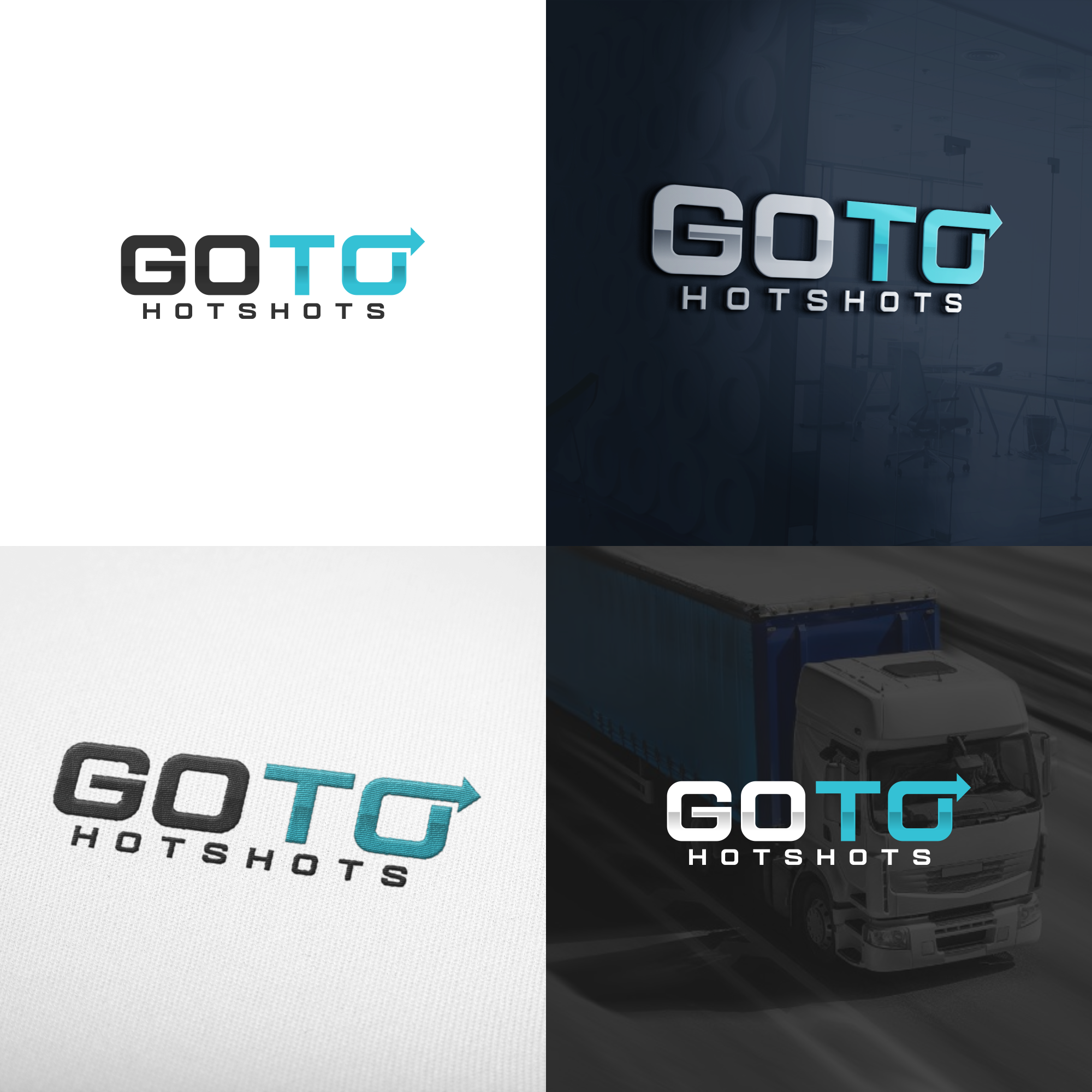Bold, Modern, Transport and logistics Logo Design for GO TO HOTSHOTS by ...