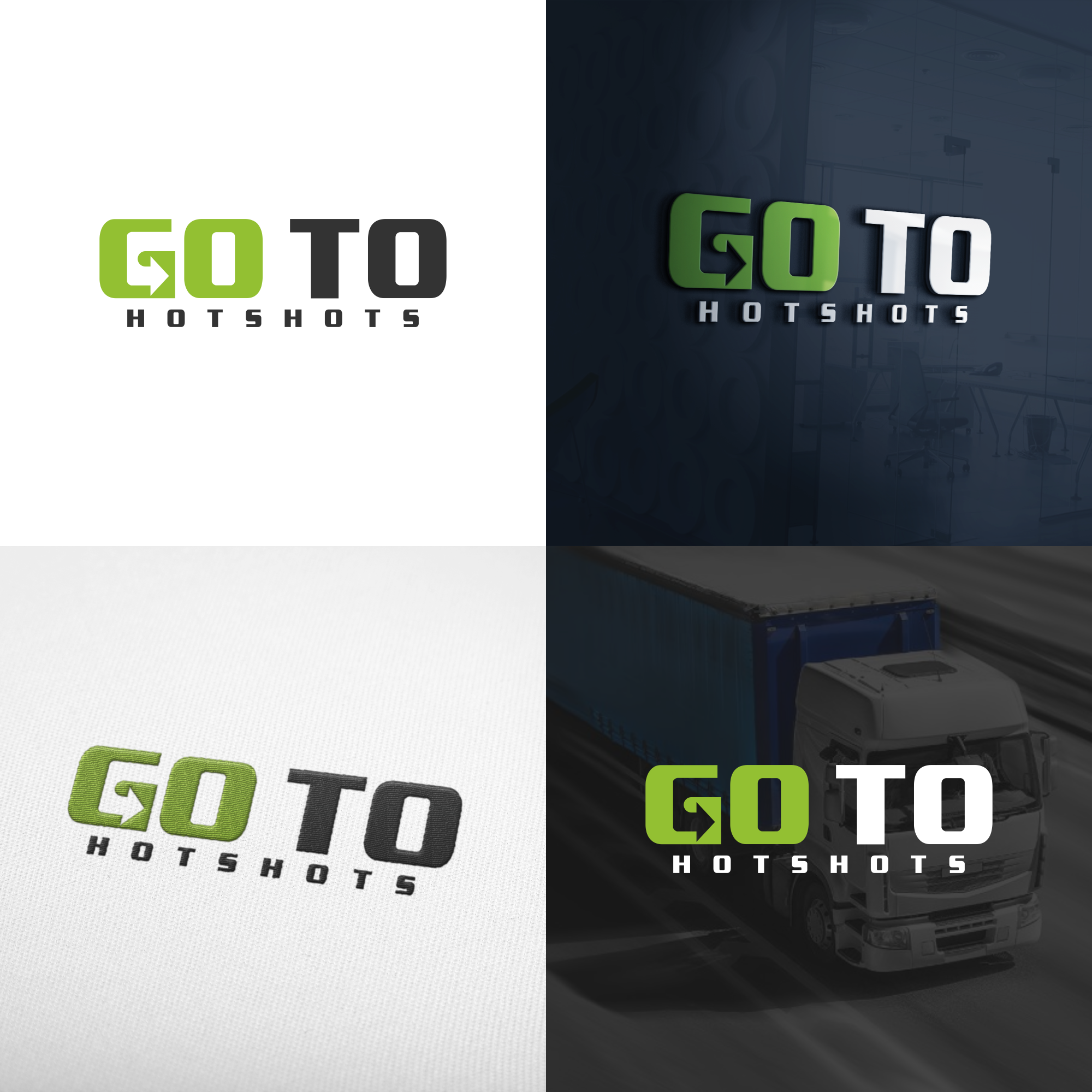 Bold, Modern, Transport and logistics Logo Design for GO TO HOTSHOTS by ...