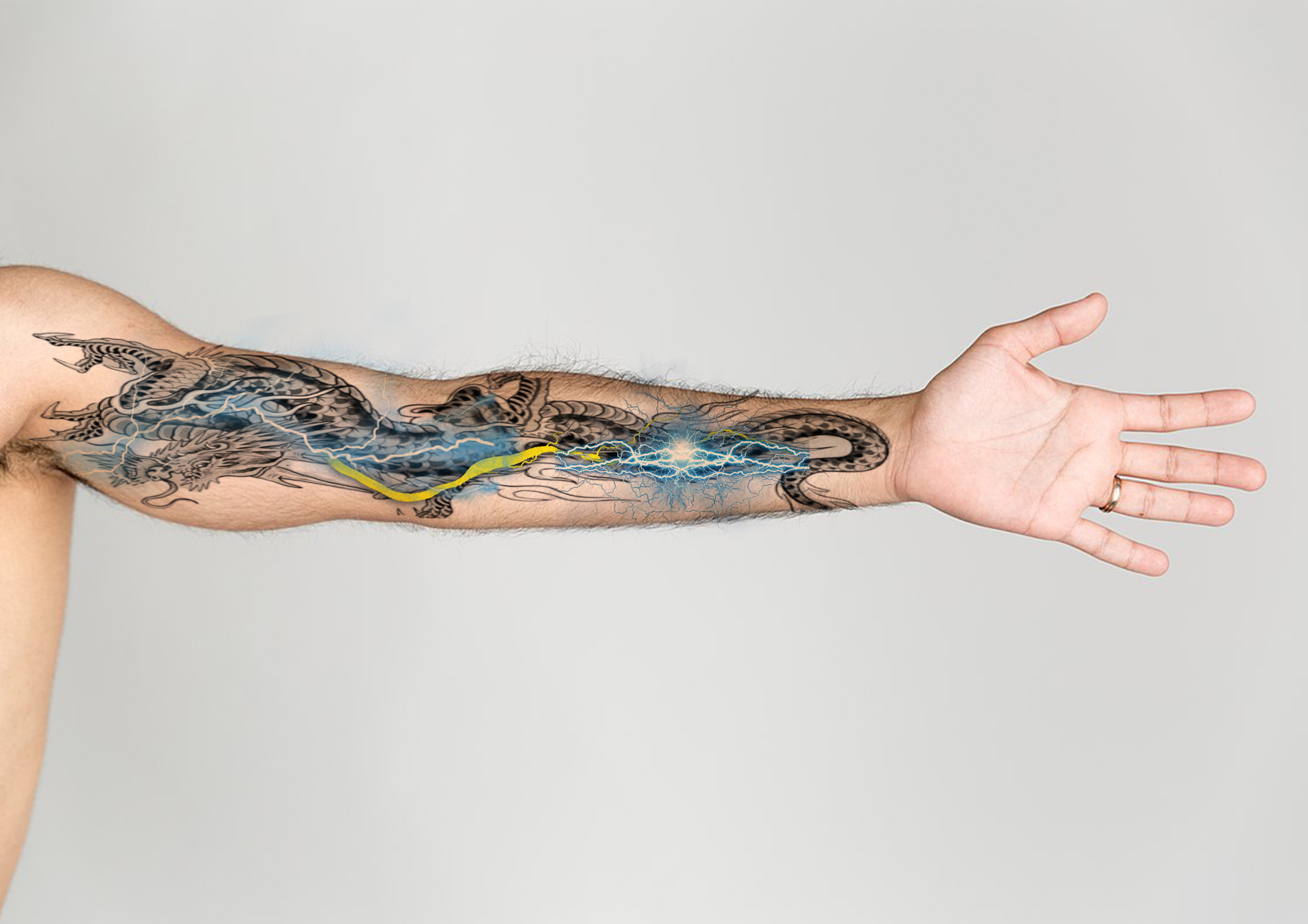 Masculine, Bold Tattoo Design for a Company by nsart | Design #31787986
