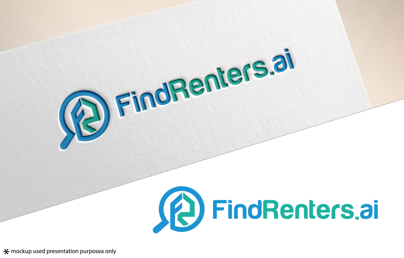Bold, Modern, Apartment Rental Logo Design for FindRenters.ai by Rubia ...