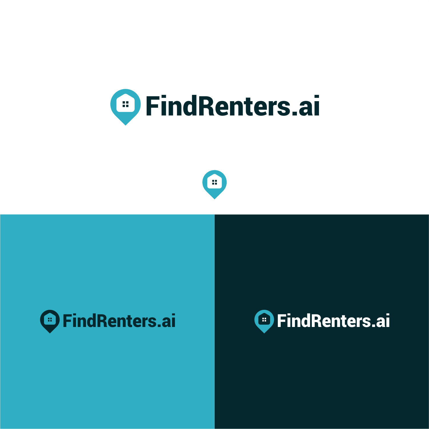 Bold, Modern, Apartment Rental Logo Design for FindRenters.ai by ...