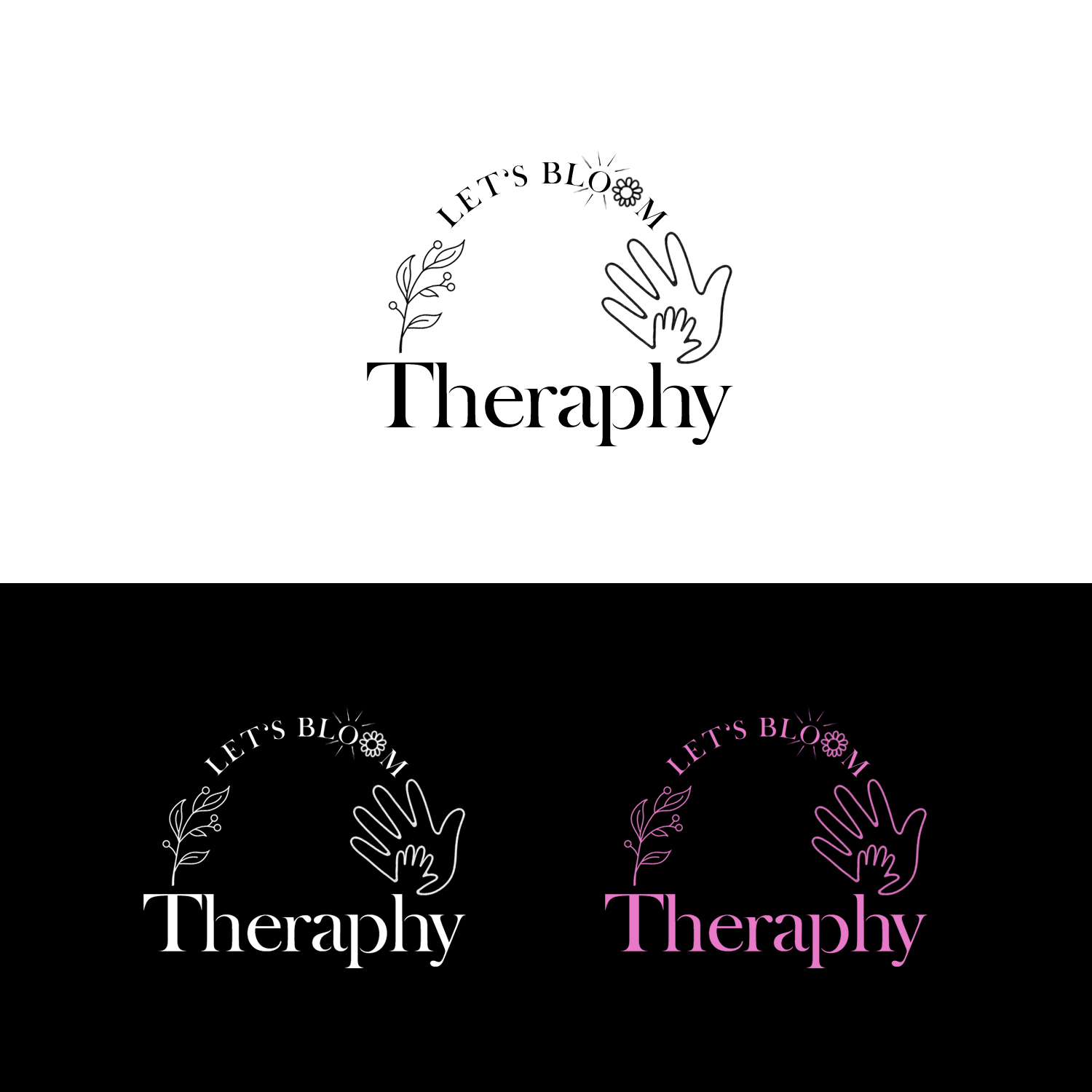 Elegant, Feminine, Occupational therapy Logo Design for Let's Bloom ...