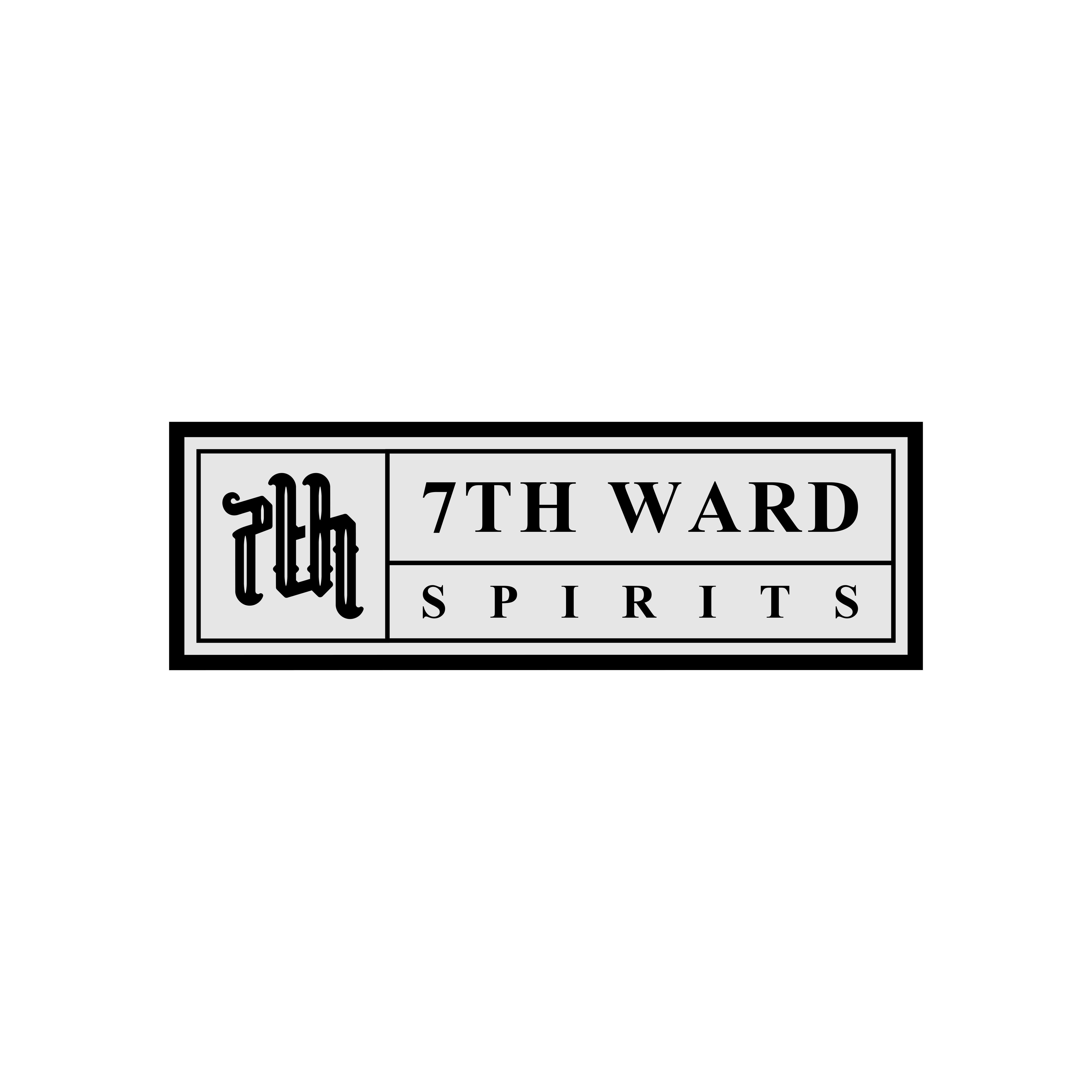 Bold, Serious, Distillery of spirits Logo Design for 7th Ward Spirits by ramu 6 | Design #31819606