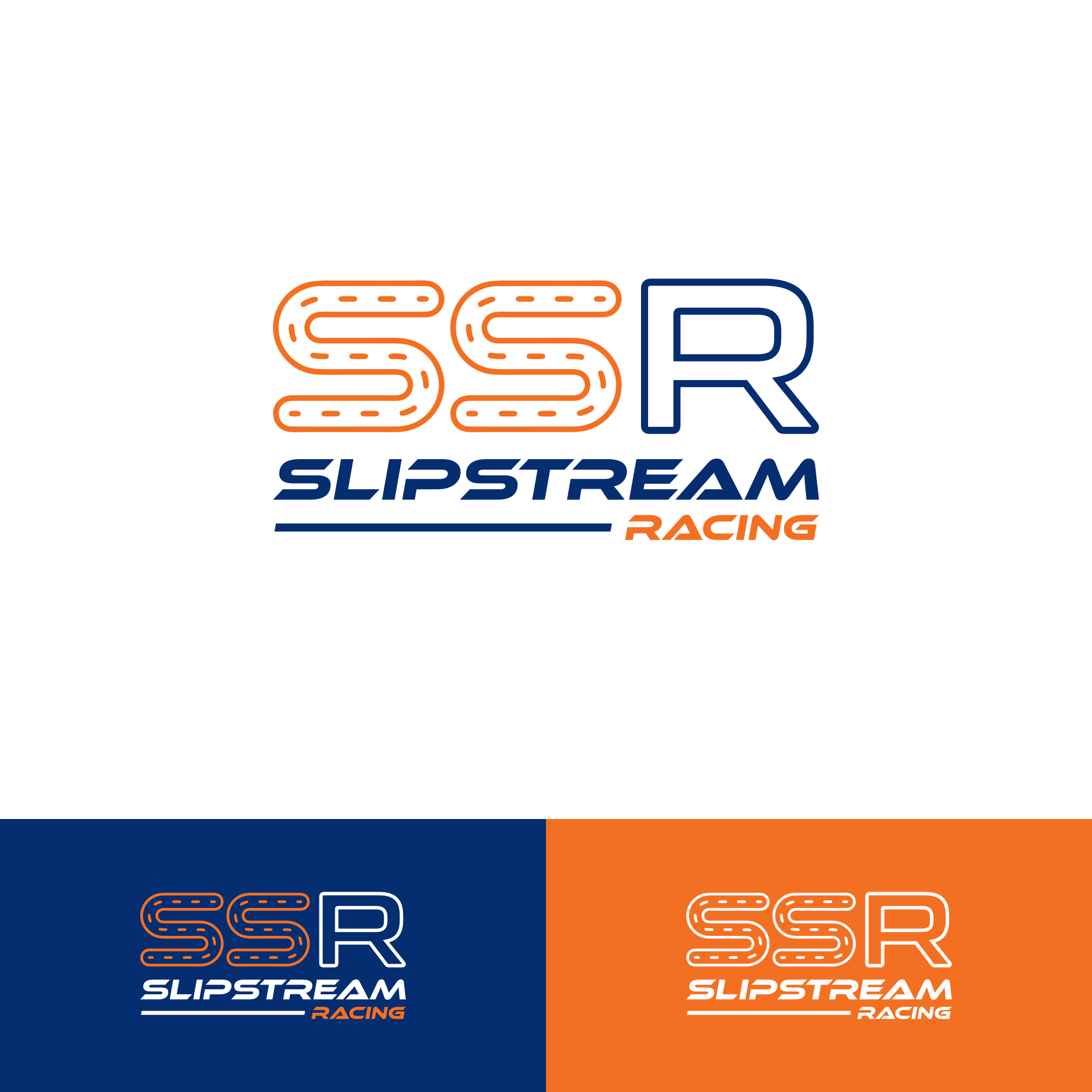 Masculine, Upmarket Logo Design for SSR SlipStream Racing by FA ...