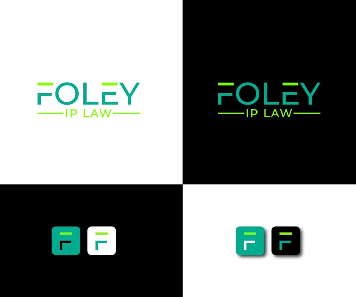 Modern, Professional, Legal Logo Design for Foley IP Law by jonkonrad ...