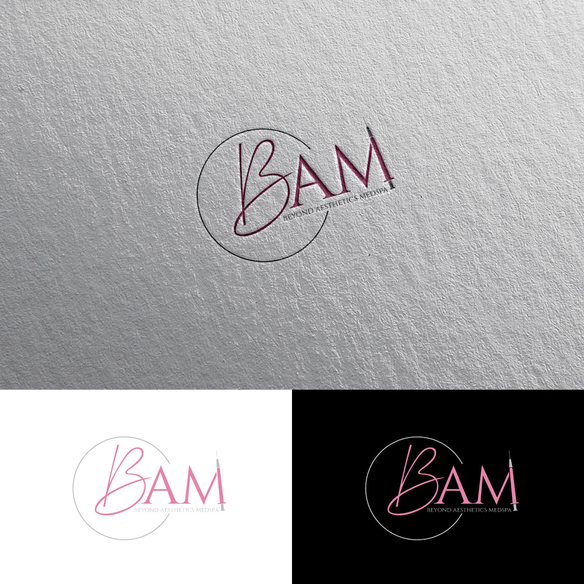 Elegant, Playful, Medical spa Logo Design for BAM Beyond Aesthetics Medspa by chris Ray | Design ...