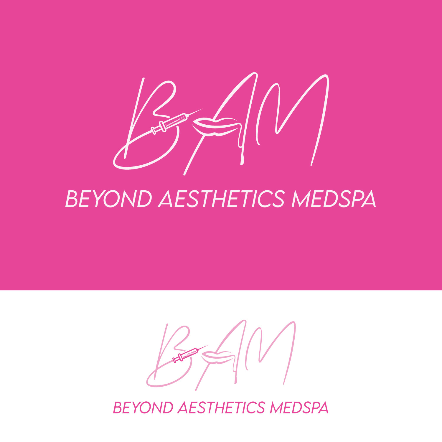 Elegant, Playful, Medical spa Logo Design for BAM Beyond Aesthetics ...