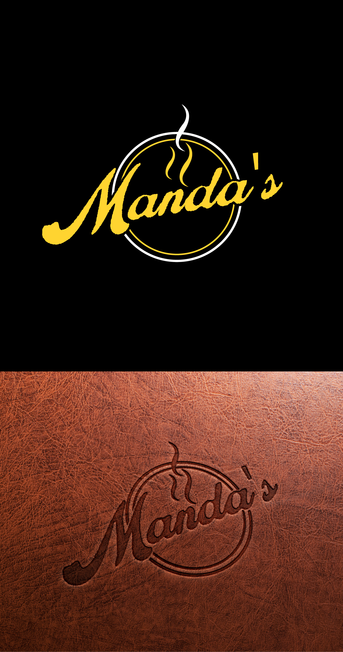 Logo Design for Manda's by _Xyren_ | Design #31823031