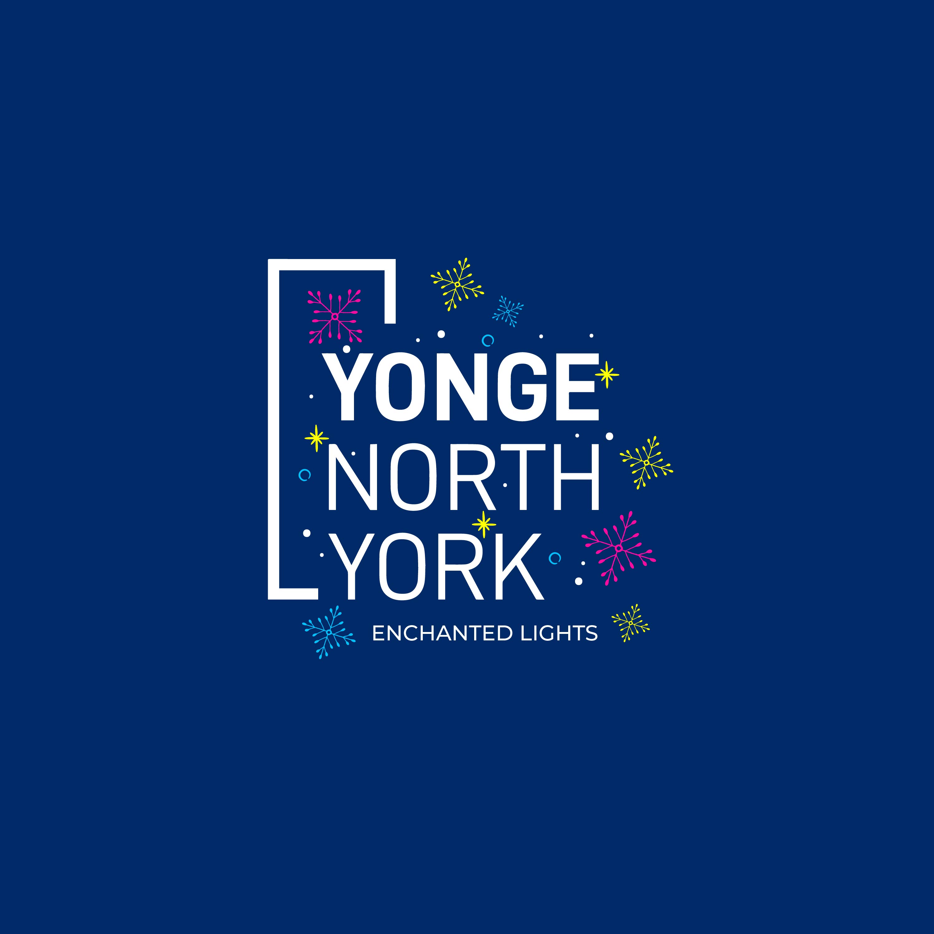 Professional, Modern, winter lights event Logo Design for YONGE NORTH ...