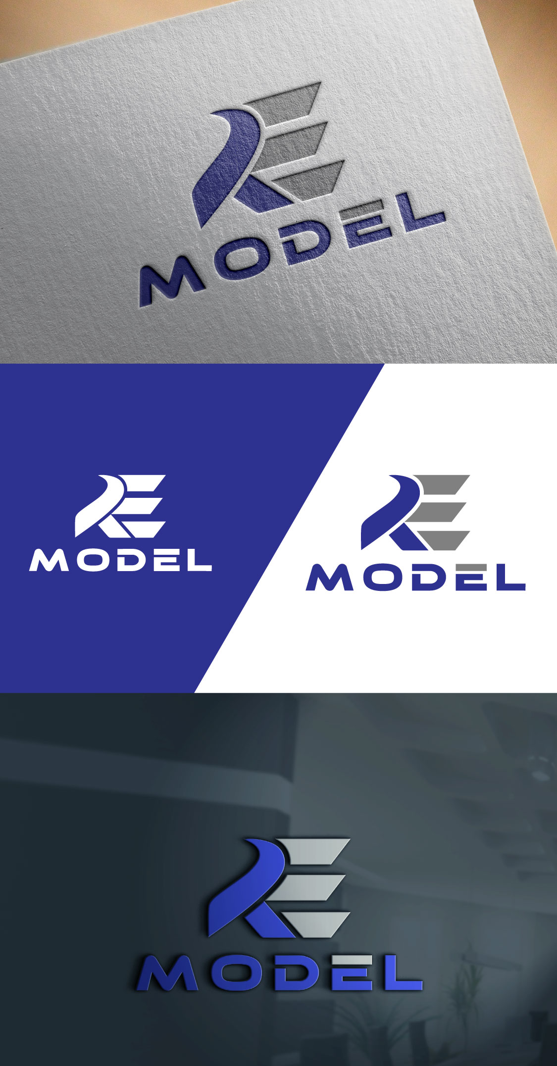 Logo Design for RE model RE new RE do in a better manner. by MMM2 ...
