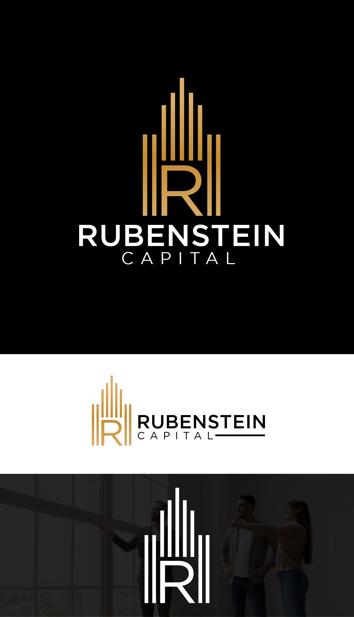 Elegant, Playful, Real Estate Logo Design for Rubenstein Capital by ...