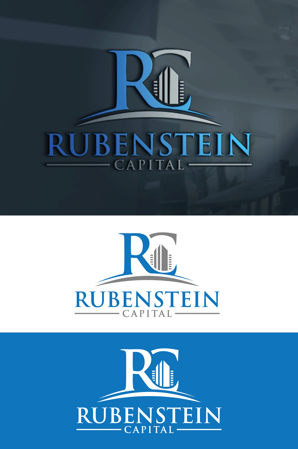 Elegant, Playful, Real Estate Logo Design for Rubenstein Capital by Ahnaf Labib | Design #31844708