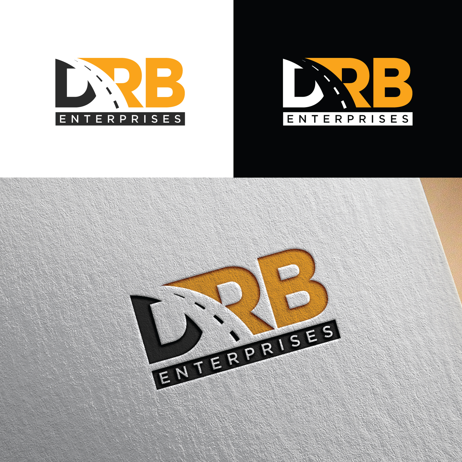 Masculine, Bold, Holding company over 3 industrial service type companies Logo Design for DRB ...