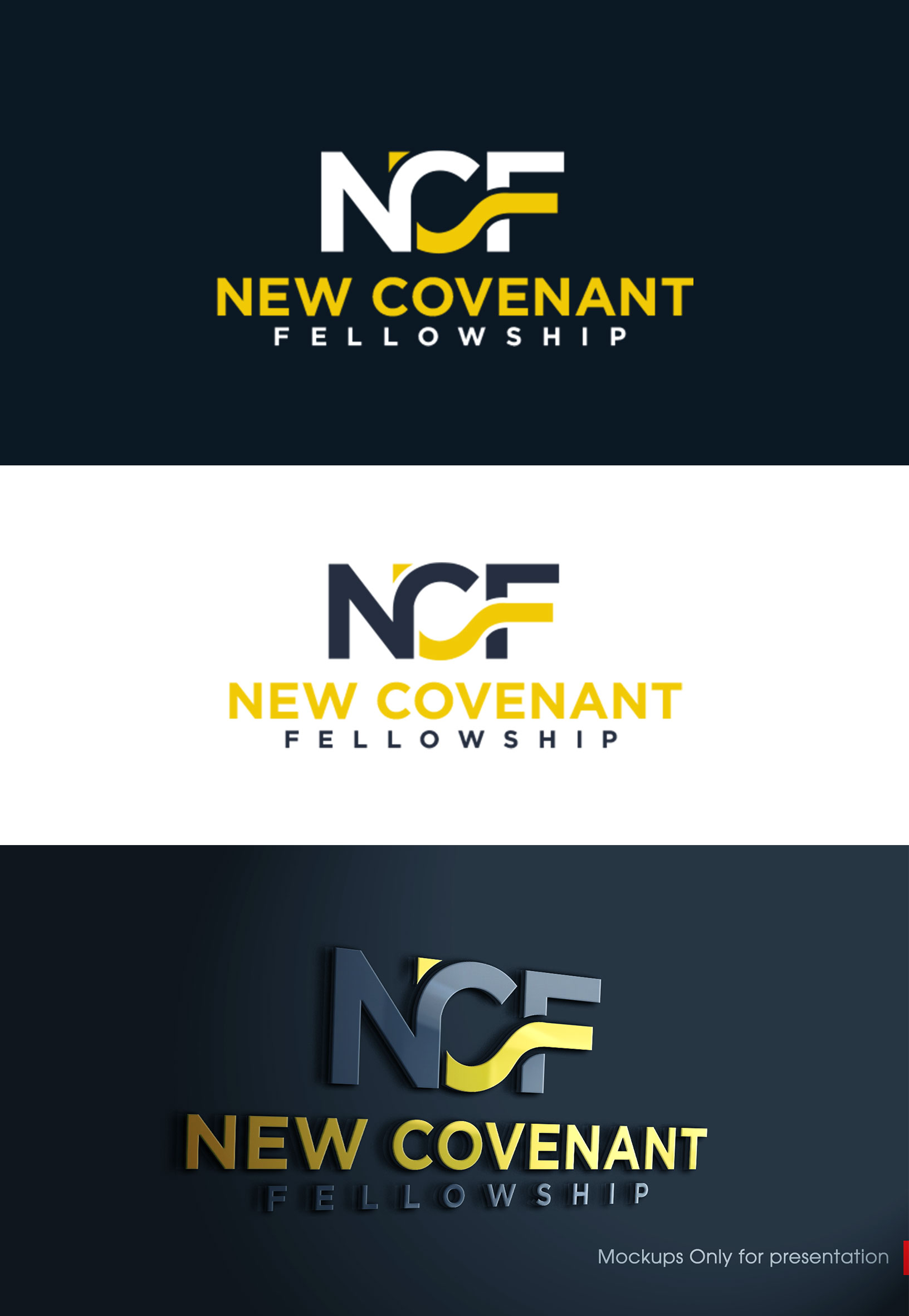 Professional, Serious Logo Design for New Covenant Fellowship, NCF, or ...