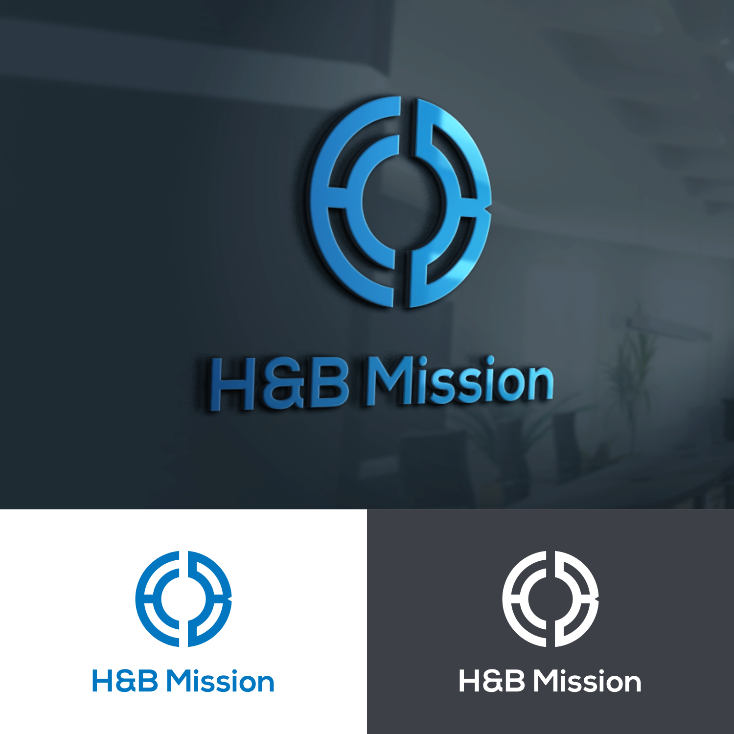 Logo Design for H&B Mission by Pak Lee | Design #31837063
