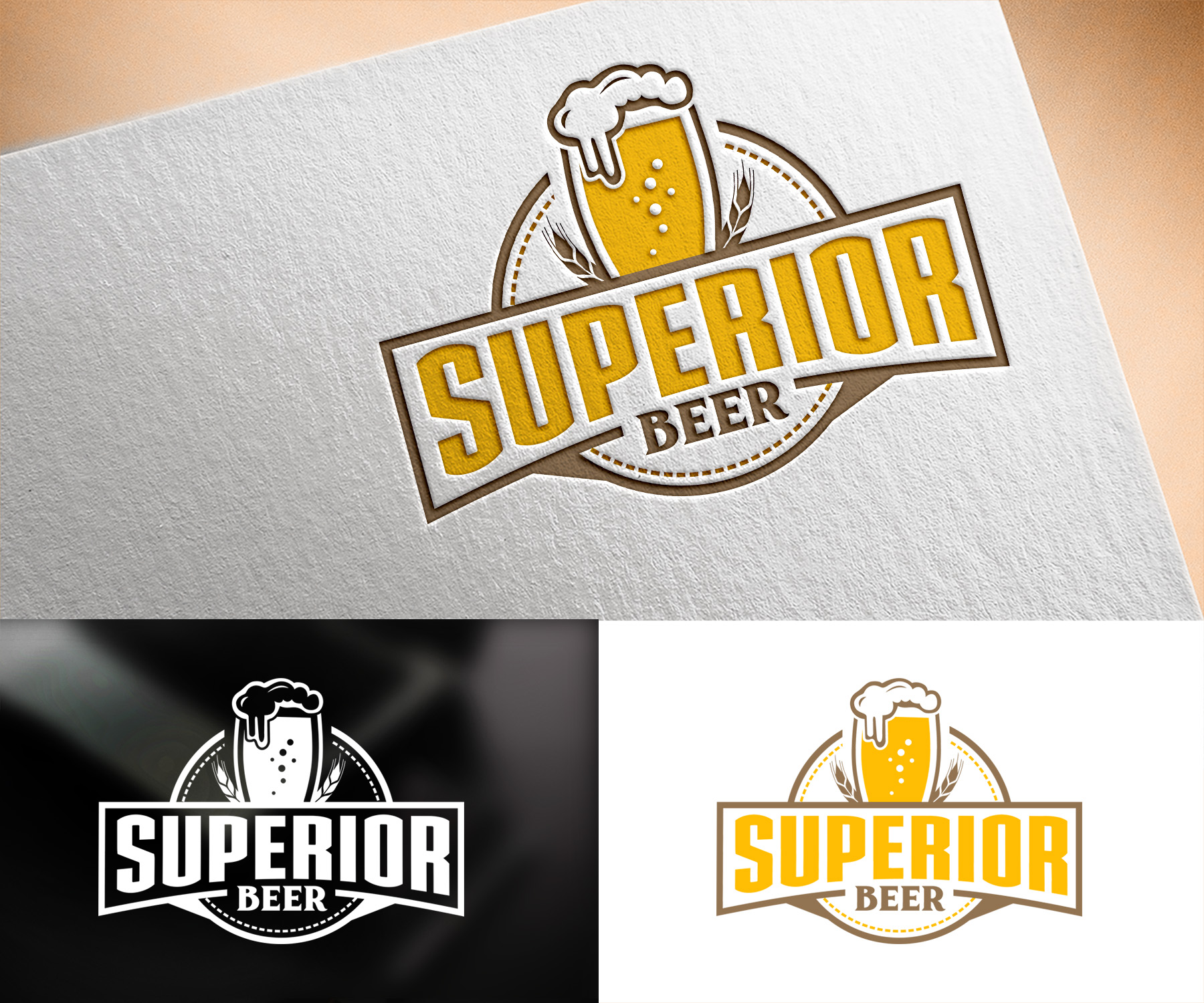Elegant, Playful, retail beverage sales Logo Design for Superior Beer ...