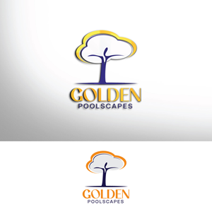 Swimming Pool Company Logo - Golden Poolscapes | 118 Logo Designs for ...