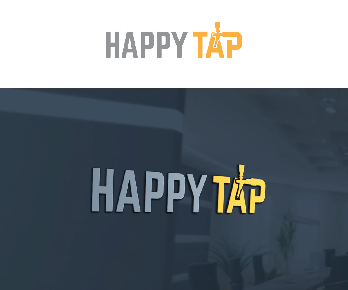 Logo Design for Happy Tap by Luckey yaari | Design #31841709