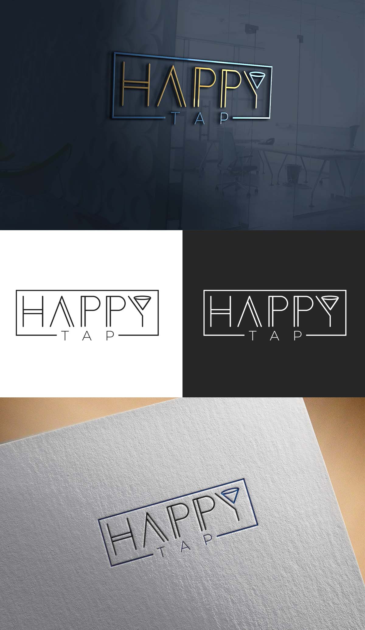Logo Design for Happy Tap by 'Josna' | Design #31842808