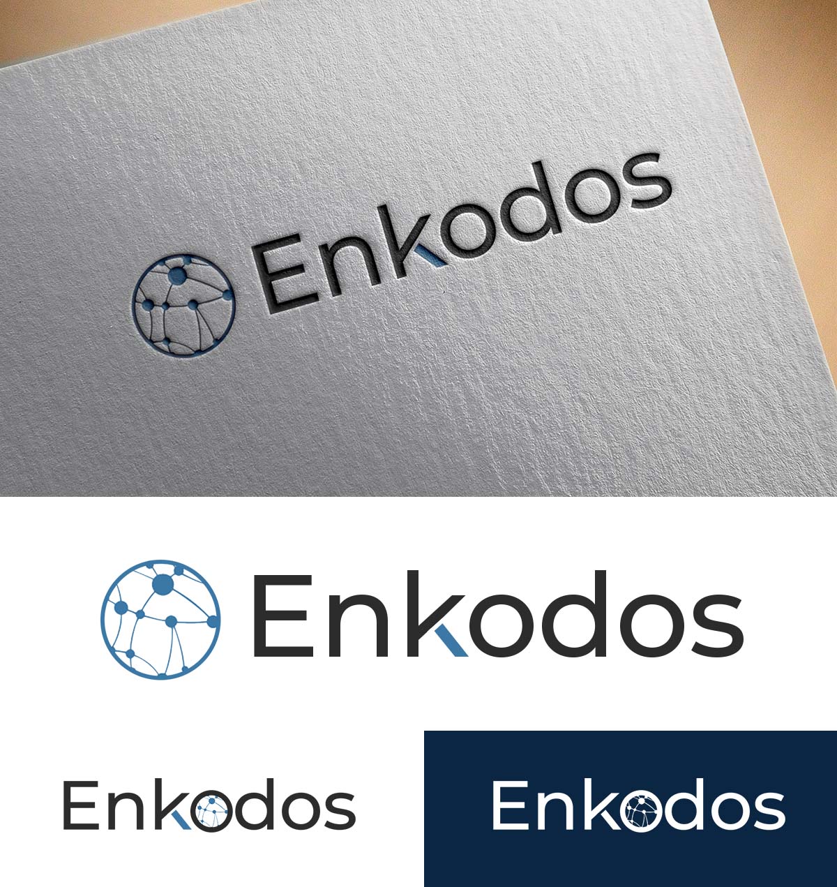 Logo Design for Enkodos by 'Josna' | Design #31842530