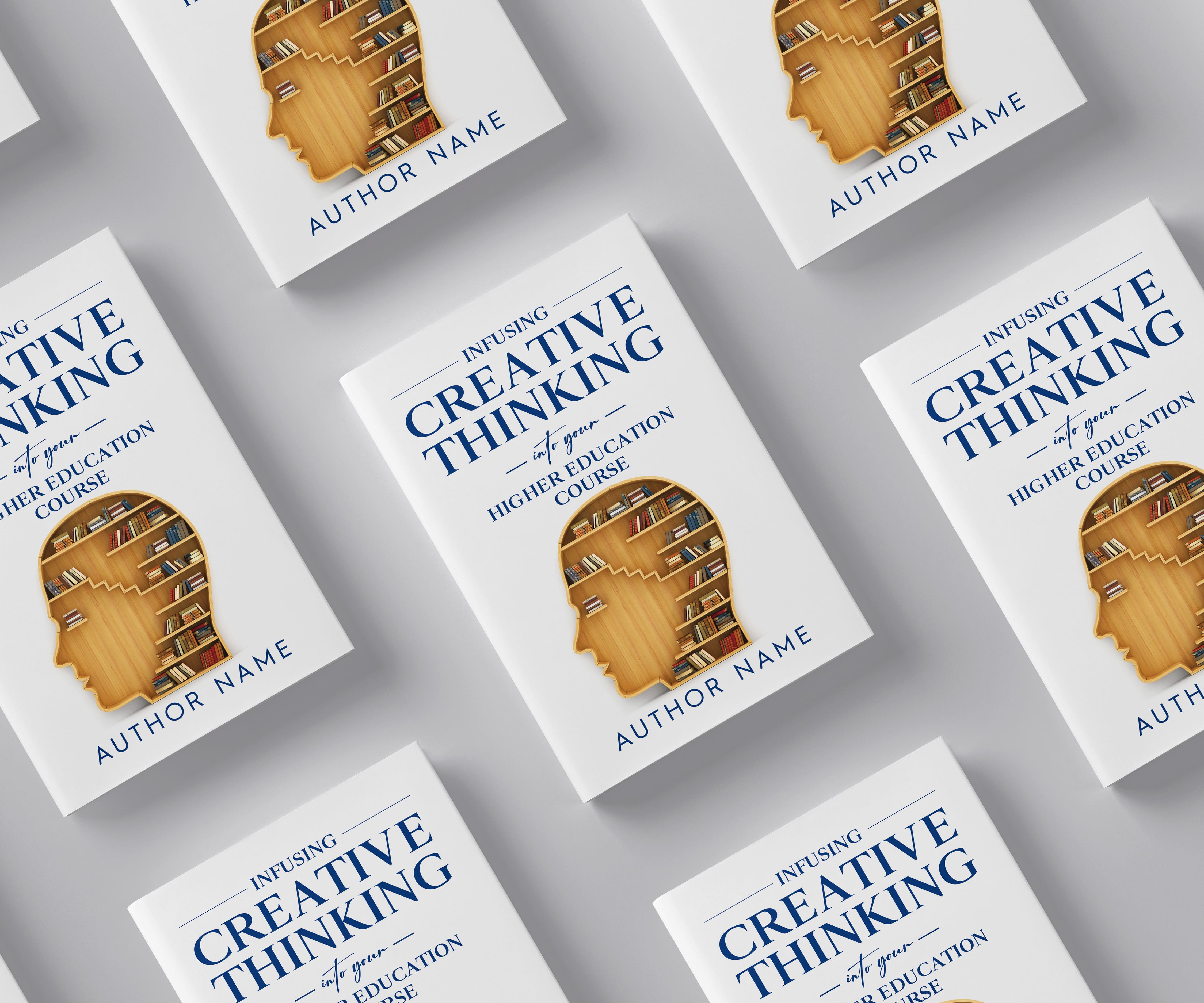 Elegant, Playful, education Book Cover Design for creativity and ...