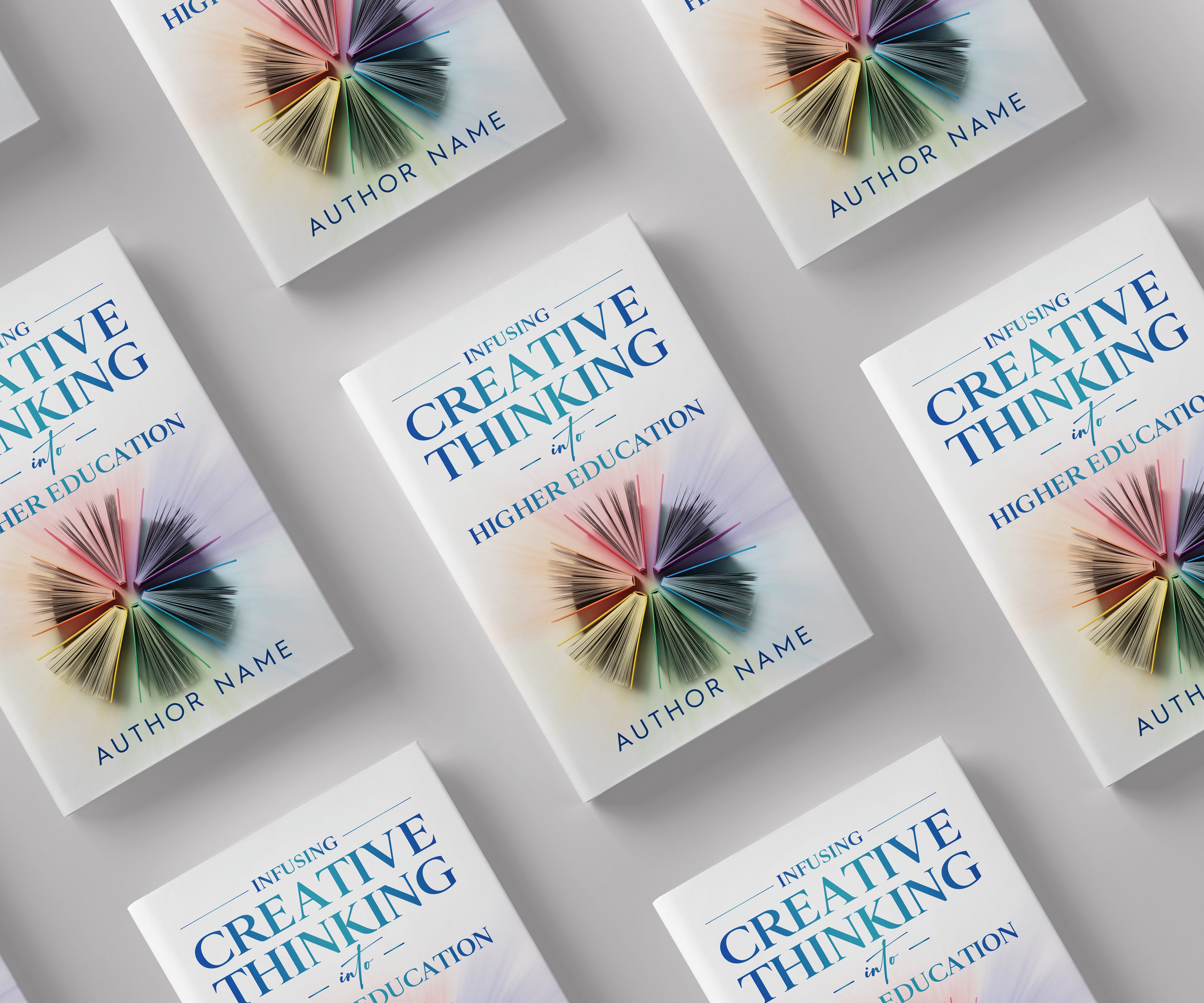 Elegant, Playful, education Book Cover Design for creativity and ...