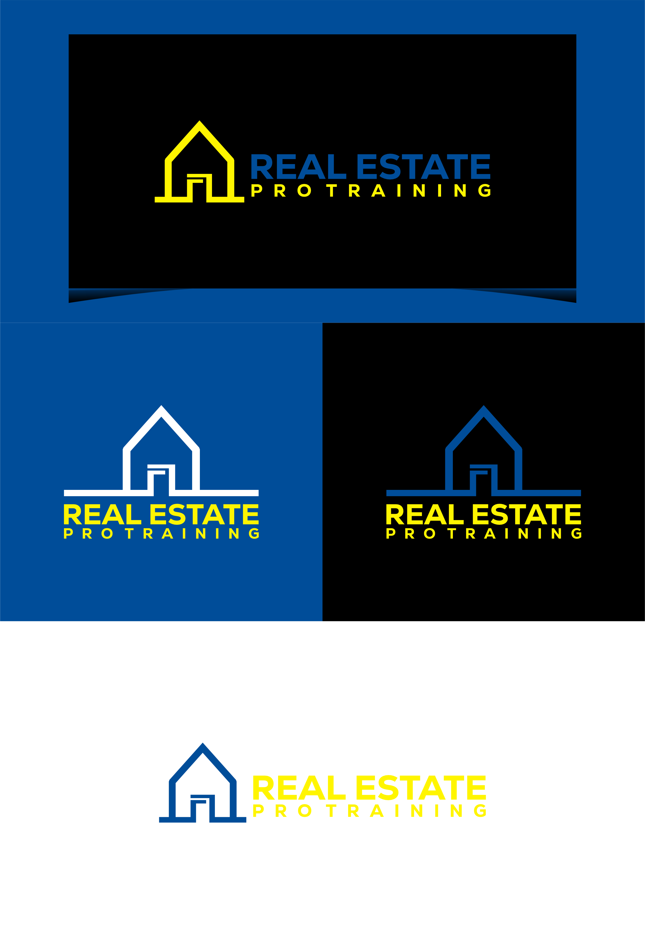 Serious, Professional, Residential real estate education Logo Design ...